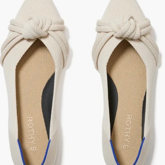 Rothy's | Shoes | Rothys The Knot Point Ii Size 8 Color Conch | Poshmark